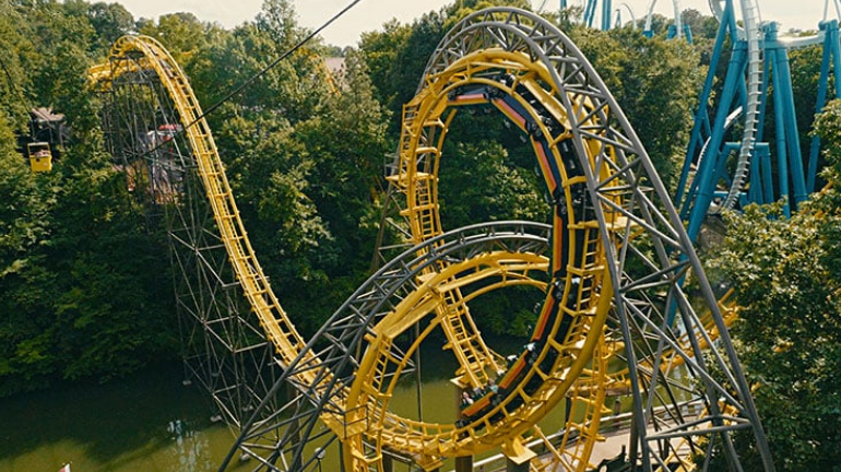 The Loch Ness Monster Roller Coaster