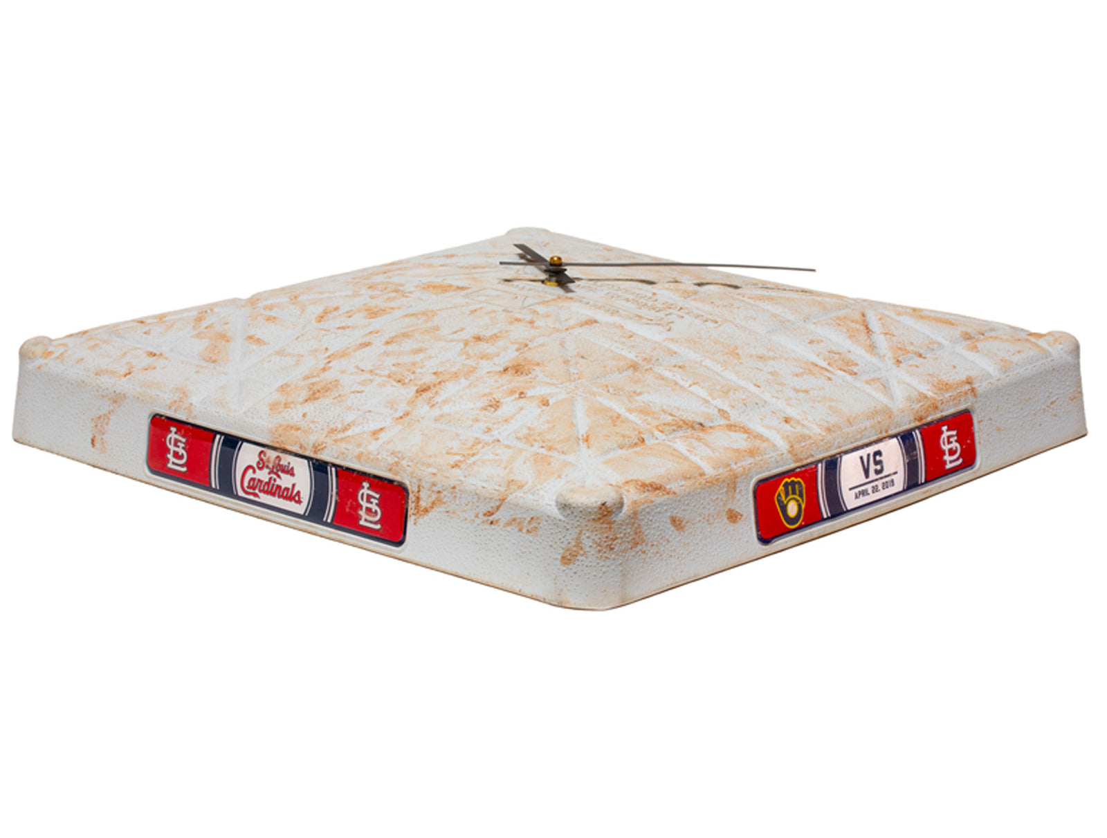 MLB Game Used Base Clock