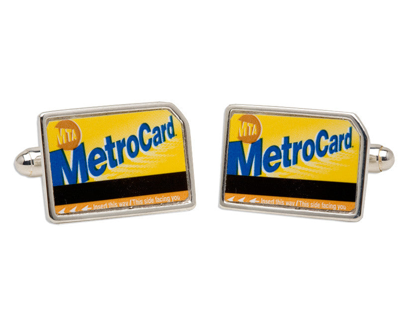 MetroCard Cuff Links