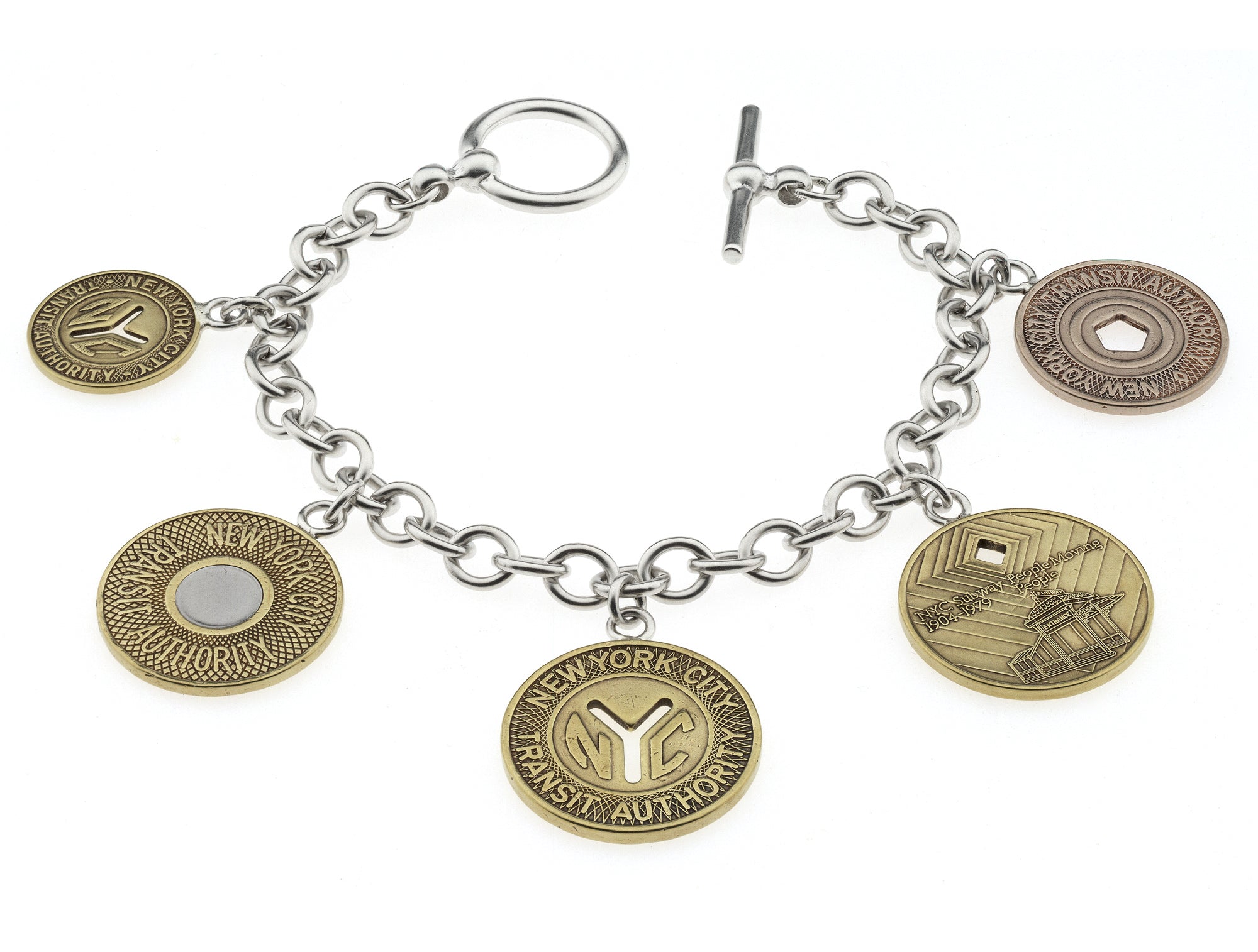 New York Transit Token Bracelet